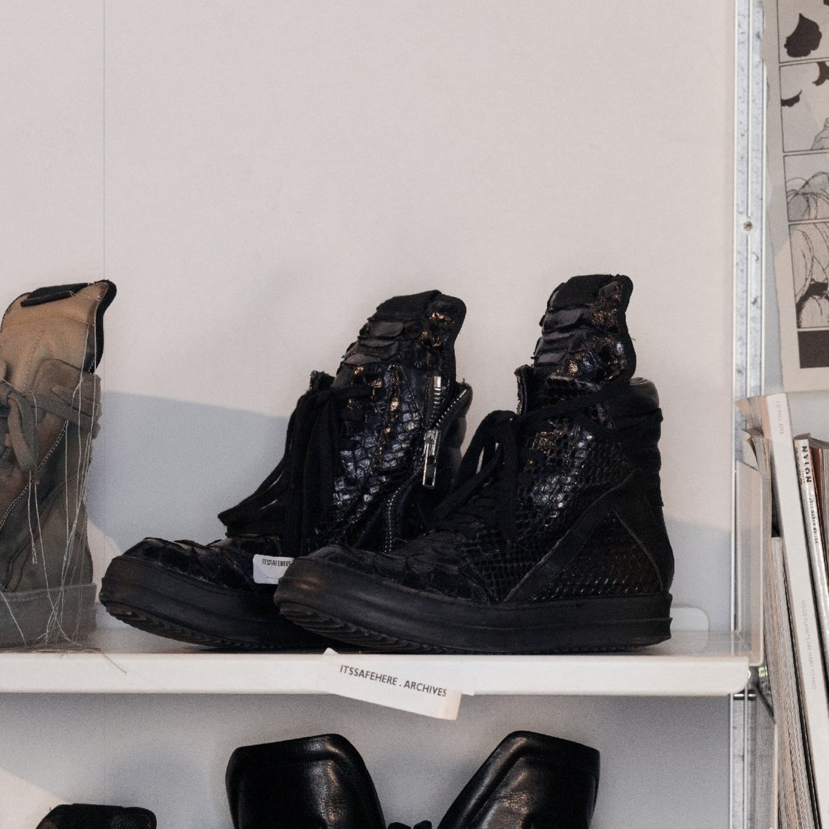 Rick Owens Python Geobasket SZ: 36 – MTBLM 新陳代謝